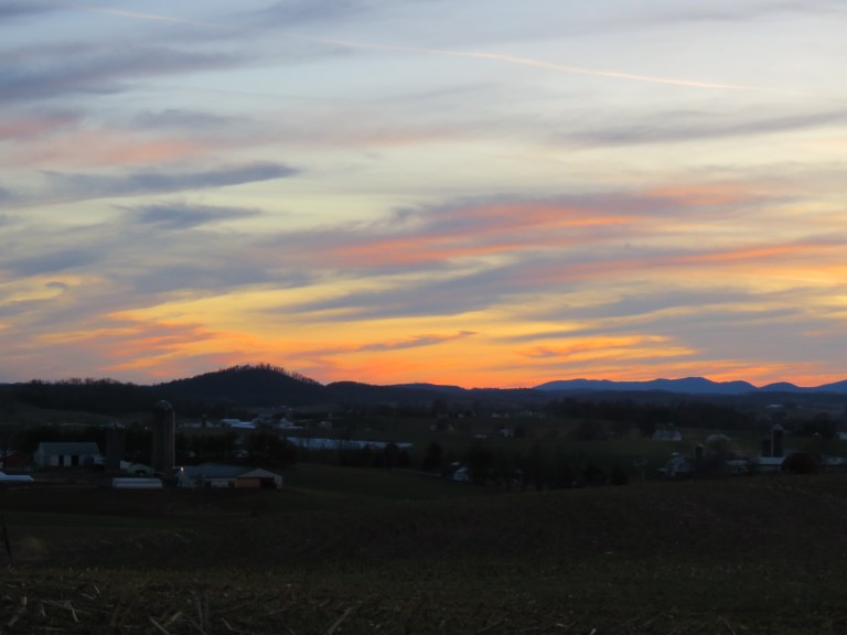 Sunset from Mole Hill – Roadkill Crossing