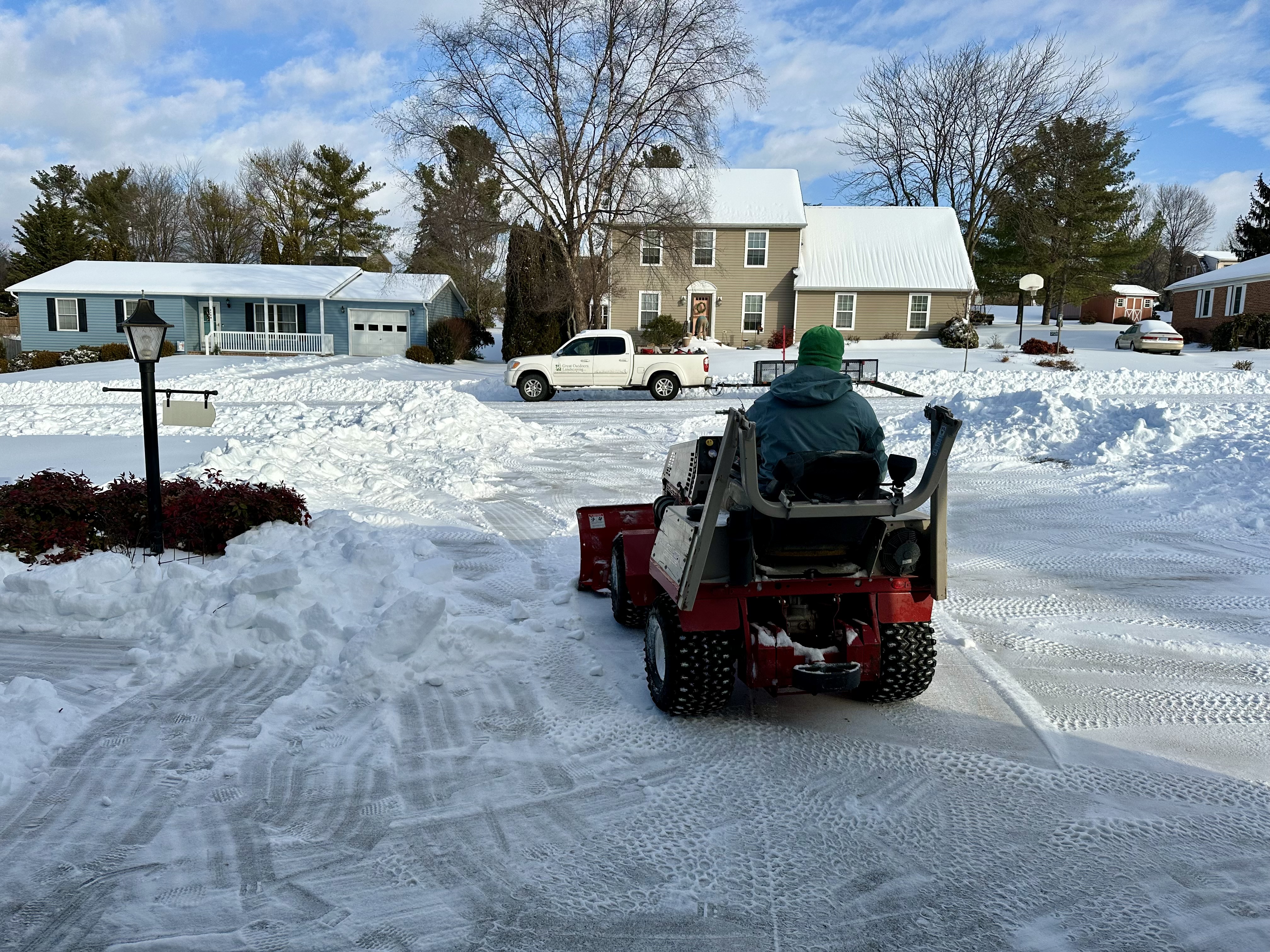 How Seniors Plow Their Driveways – Roadkill Crossing